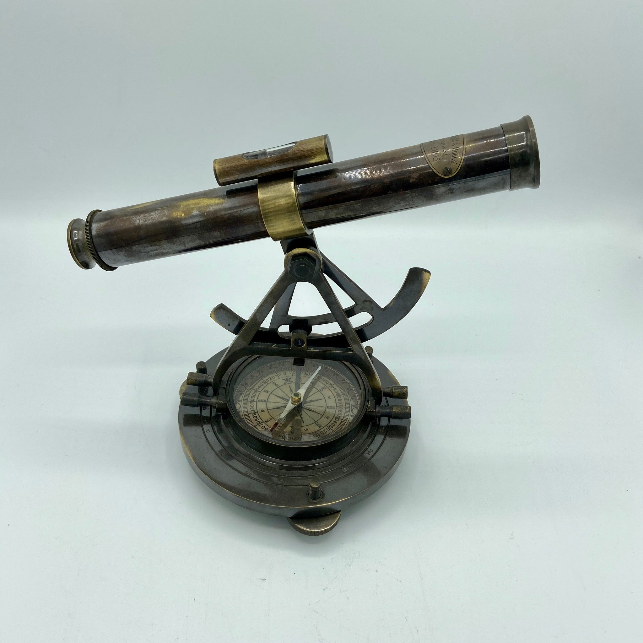 Six Instrument Marine Master Box - Compass Telescope Scale Chart